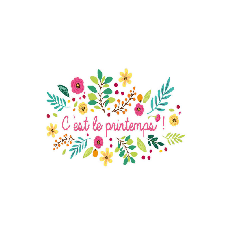 C'est le printemps